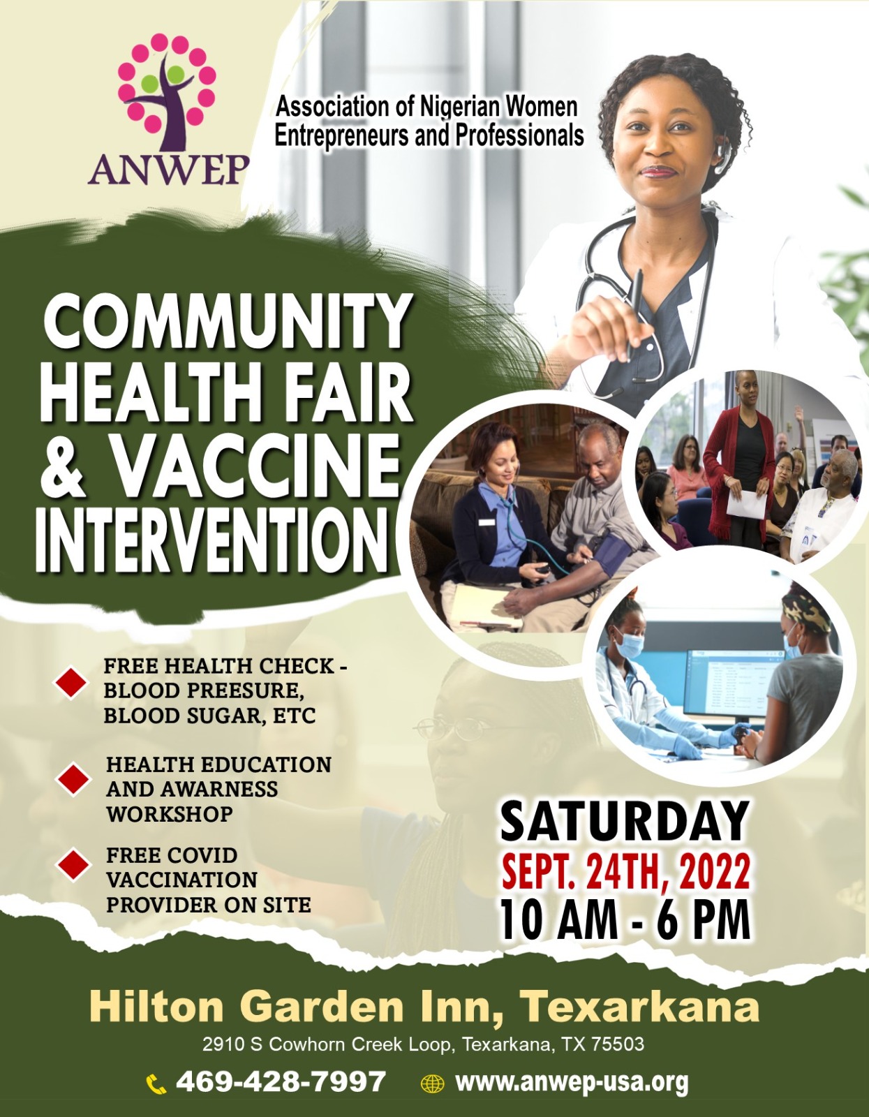 Community Health Fairs and Vaccine Intervention – Association of ...